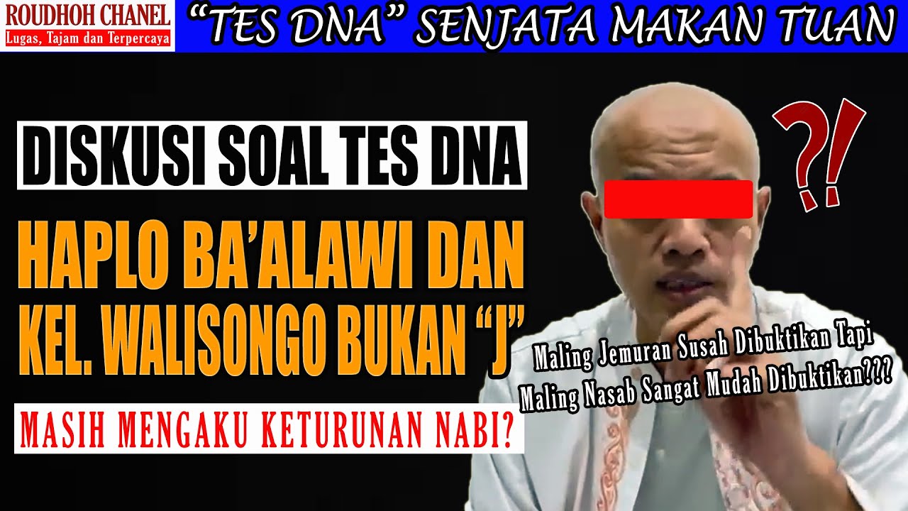 30 Menit, Membungkam Kubu Imad CS Tentang Tes DNA untuk Kevalidan Nasab ...