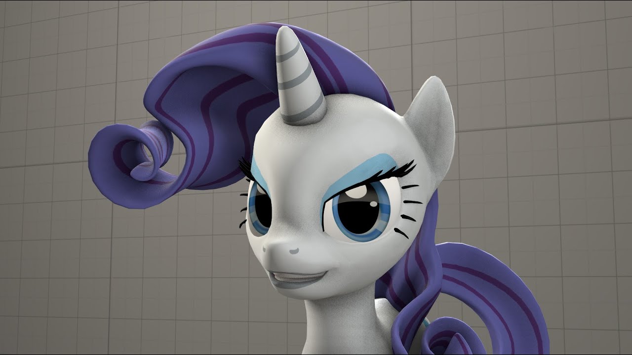 Rarity is the prettiest unicorn [SFM] - YouTube
