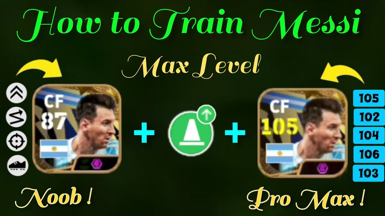 LIONEL MESSI Argentina Pack Best Training Guide 🤯 || efootball 2024 ...