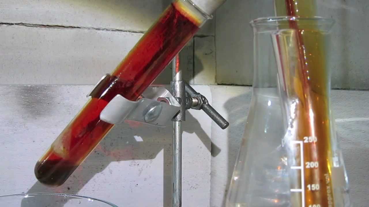 Elemental bromine making - YouTube