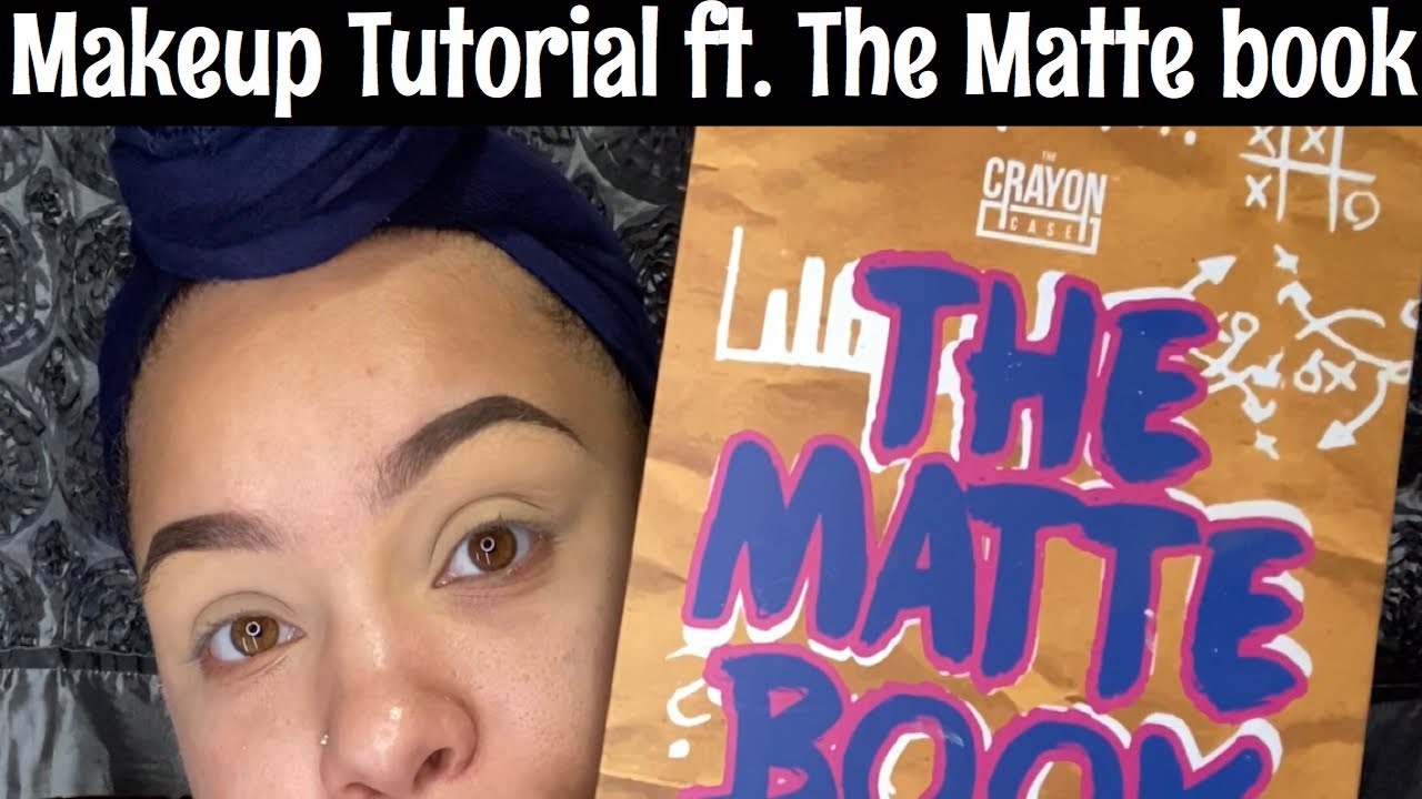 CRAYON CASE MATTE BOOK palette 🖍 | BEGINNER friendly eyeshadow tutorial ...