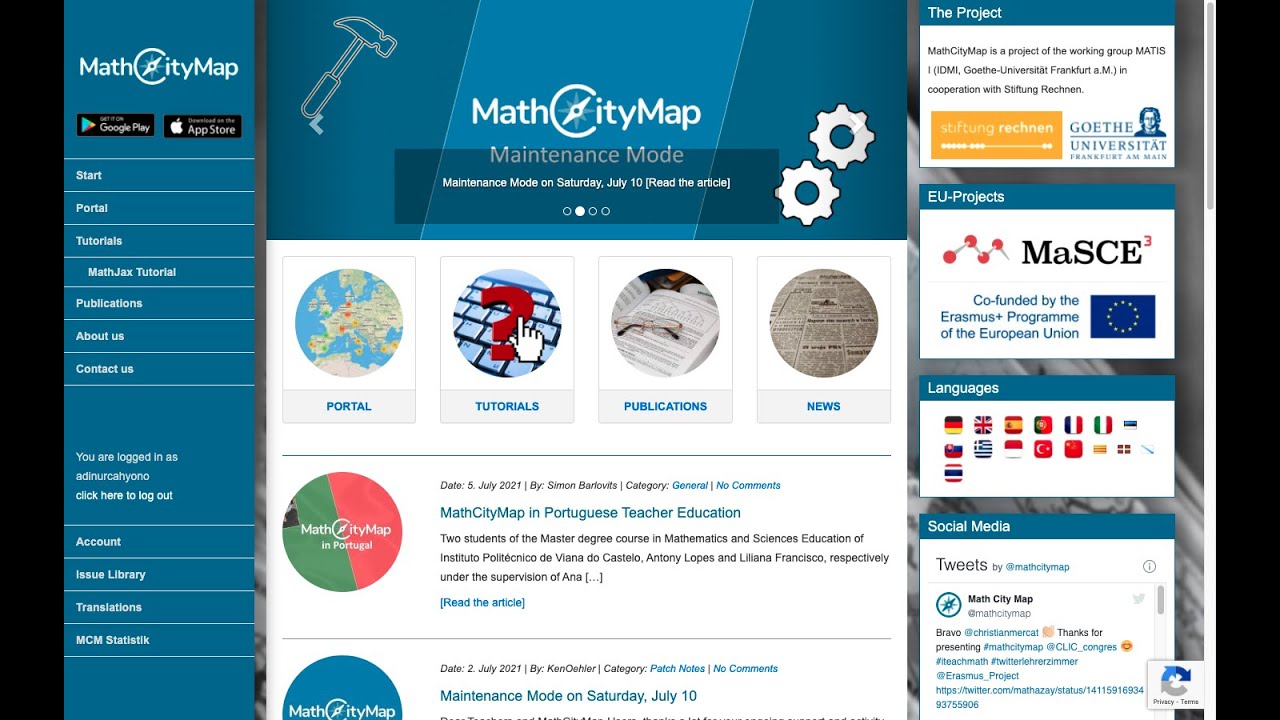 2. Pengenalan MathCityMap Portal - YouTube