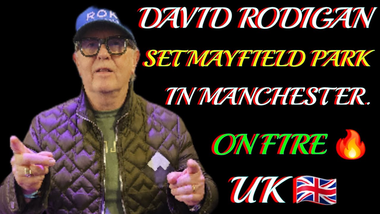 DAVID RODIGAN LIGHT UP MANCHESTER: MAYFIELD PARK UK 🇬🇧 TODAY I DO NOT ...
