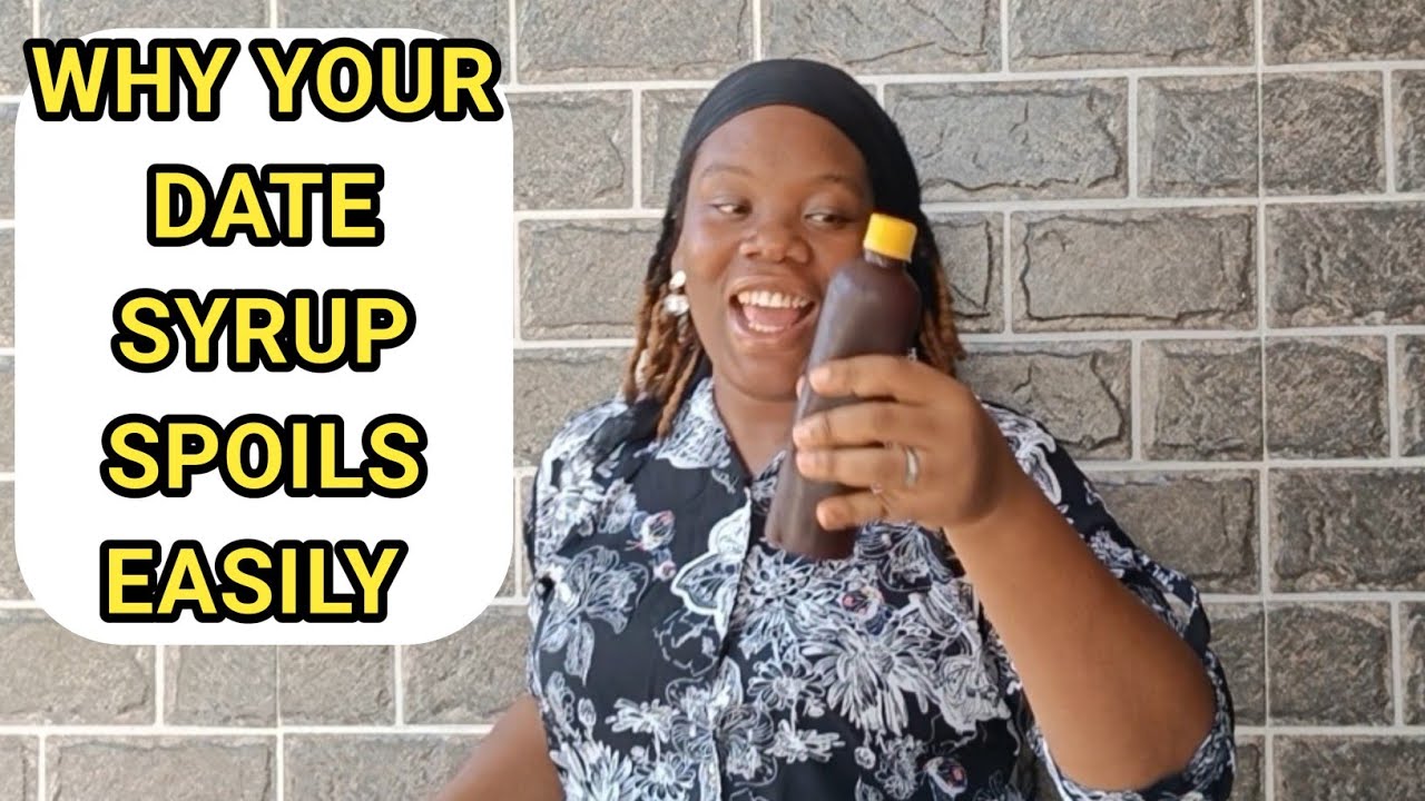 HOW TO STORE AND PRESERVE YOUR DATE SYRUP - YouTube