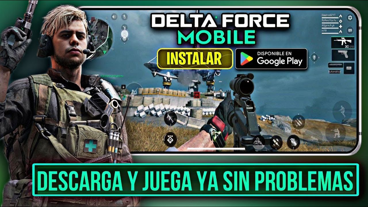 ULTIMA HORA! YA SE PUEDE DESCARGAR DELTA FORCE MOBILE DESDE PLAYSTORE ...