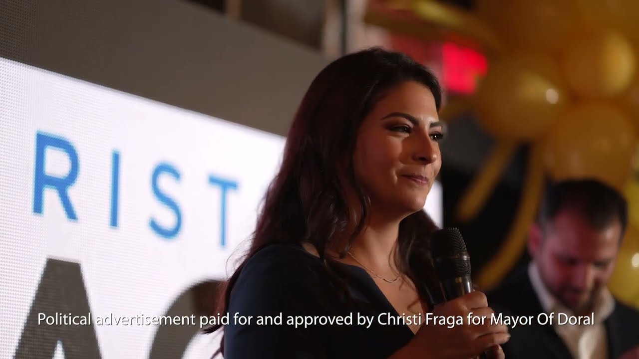 Christi Fraga for City of Doral Mayor Campaign Kickoff! - YouTube