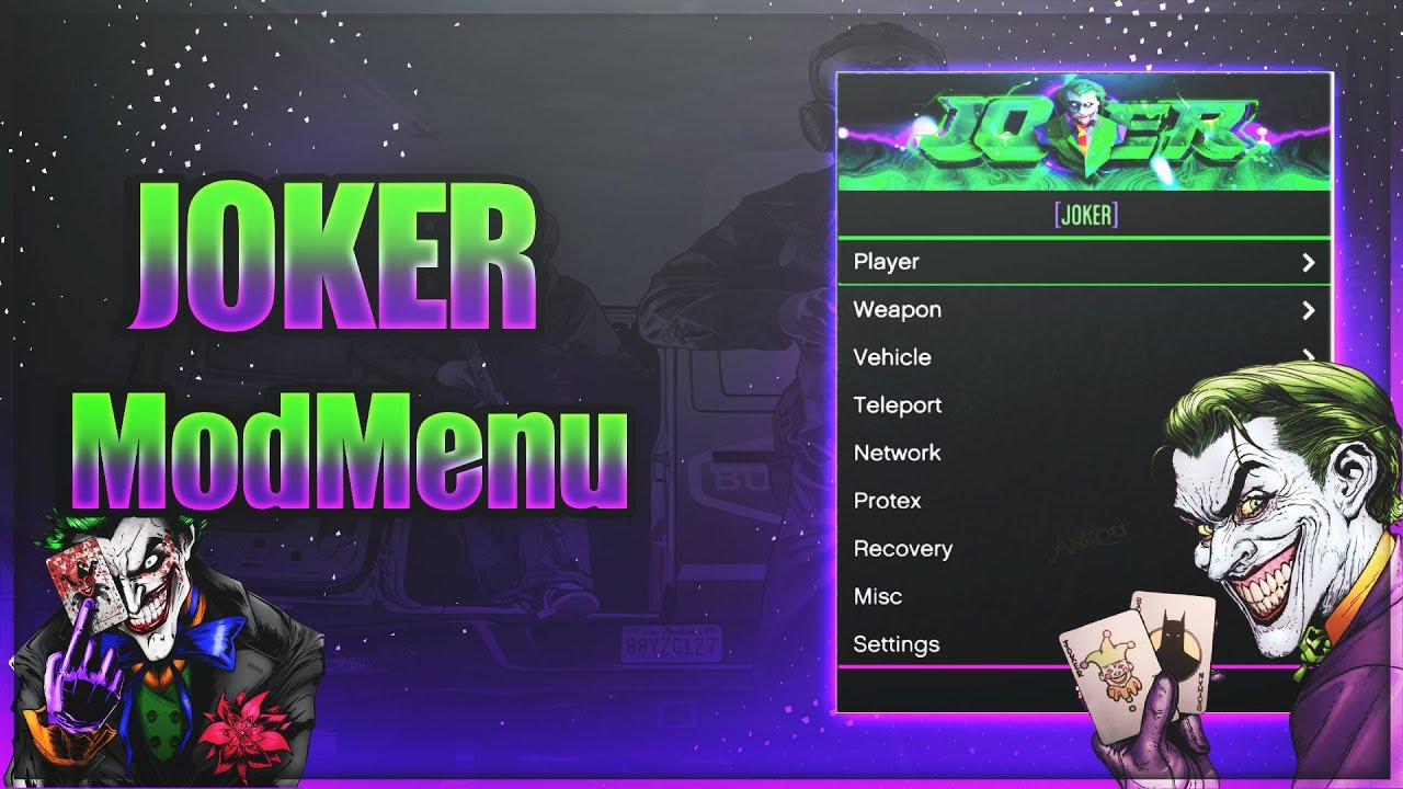 GTA V Online 1.57 | Joker 1.6 | GTA 5 Mod Menu PC | FREE | - YouTube