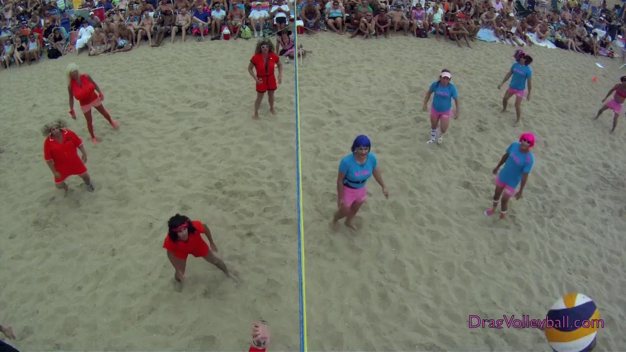Rehoboth Beach Drag Volleyball 2012 (part5/7) - YouTube