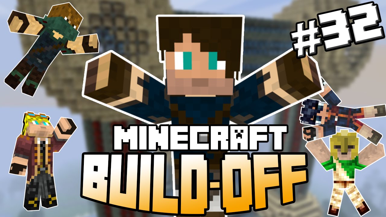 Minecraft Build Off #32 - SURVIVAL! - YouTube