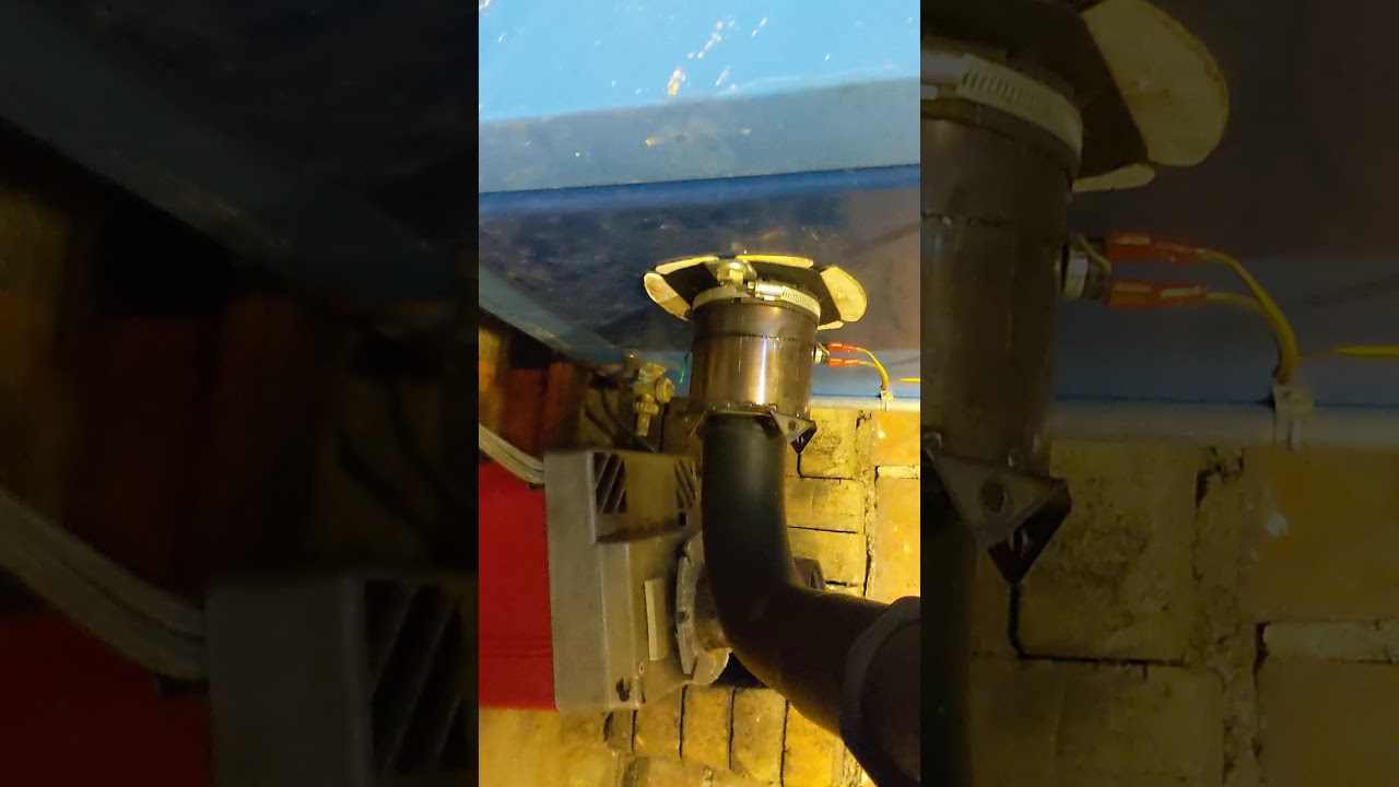 CHP oil boiler to modular gravity fed wood pellet stove by hastyheat ...