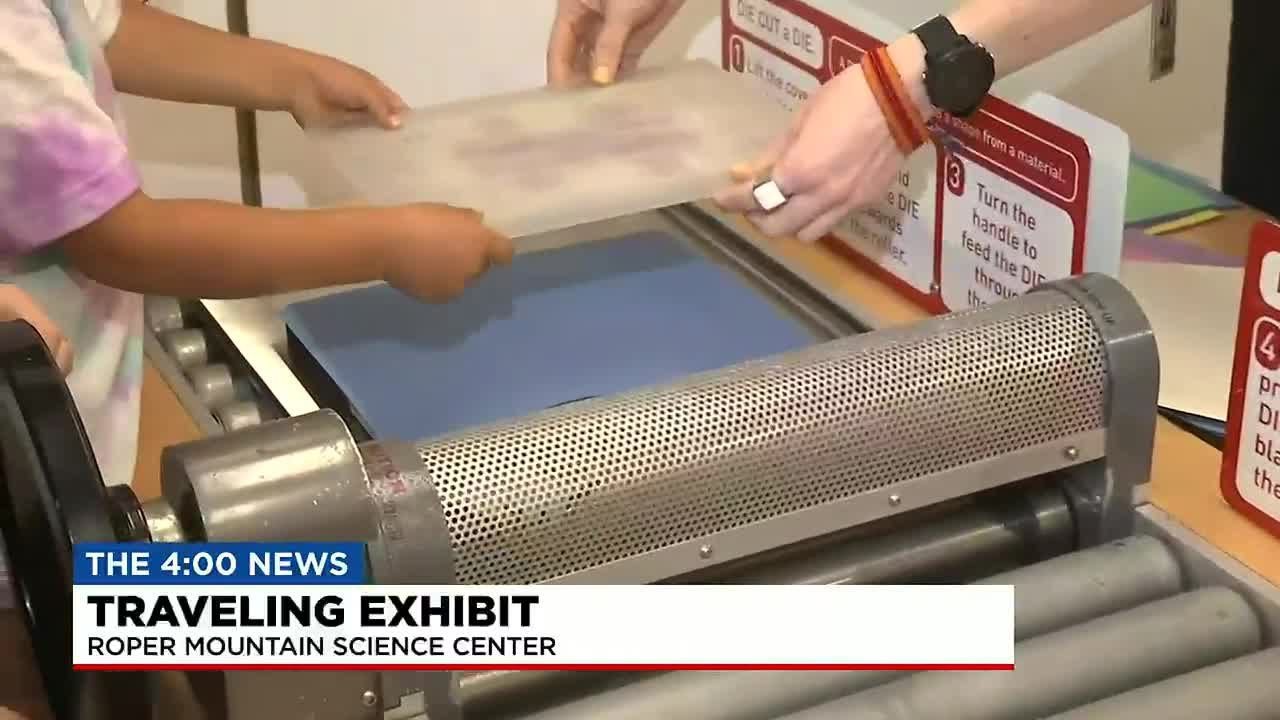 New traveling exhibit at Roper Mountain Science Center - YouTube