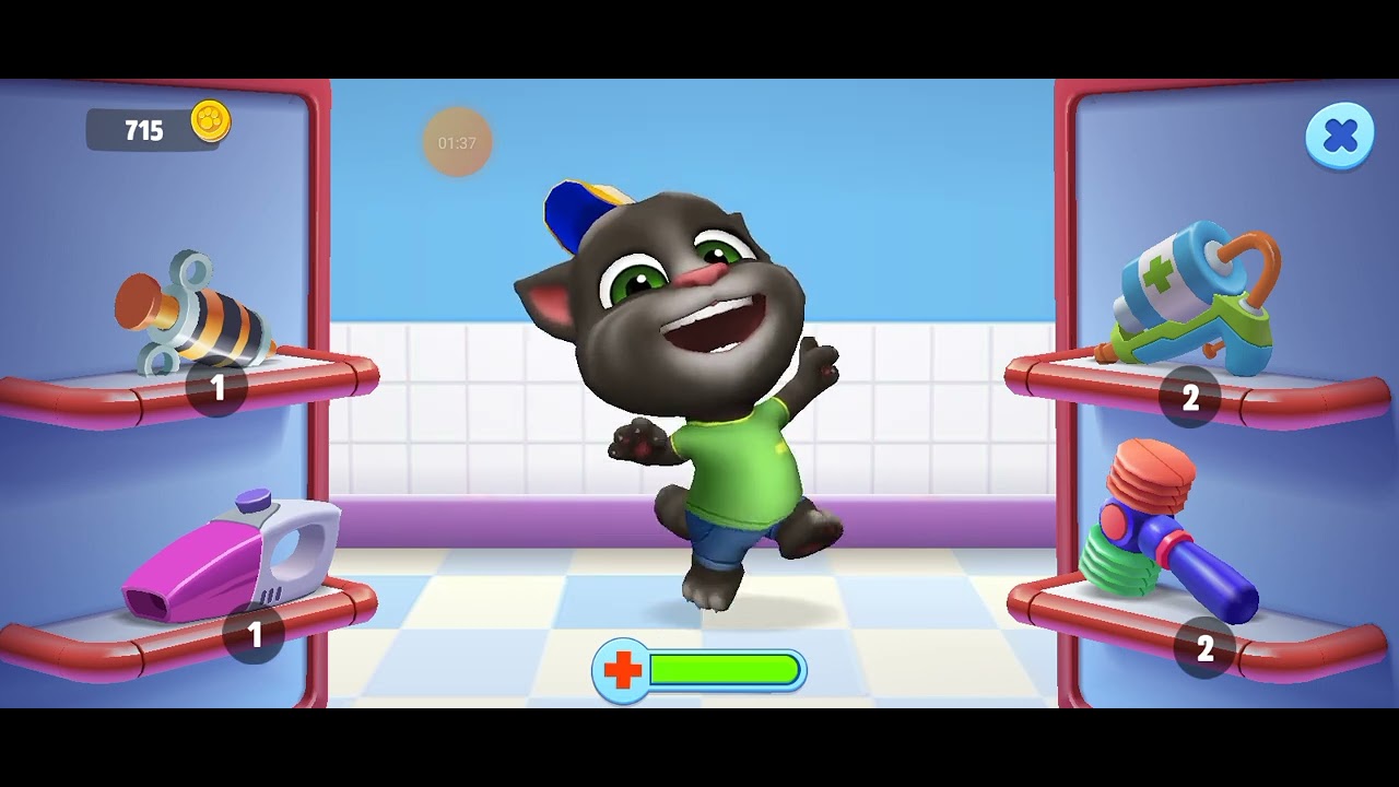 My Talking Tom and friends game - Android GameplayHD\king with game ...