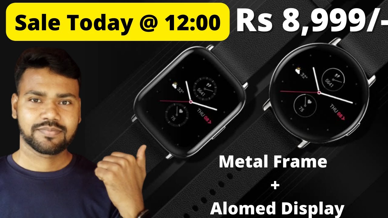 AazFit ZEEP E 🔥 Smart Watch With Amoled Display, Steel Frame, 67 Sports ...