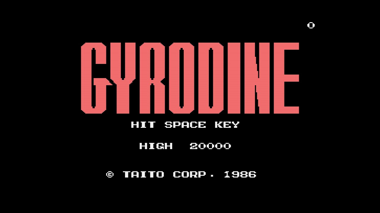 Gyrodine · ジャイロダイン. MSX. TAITO CORP. 1986. Full Playthrough (999990 Max ...