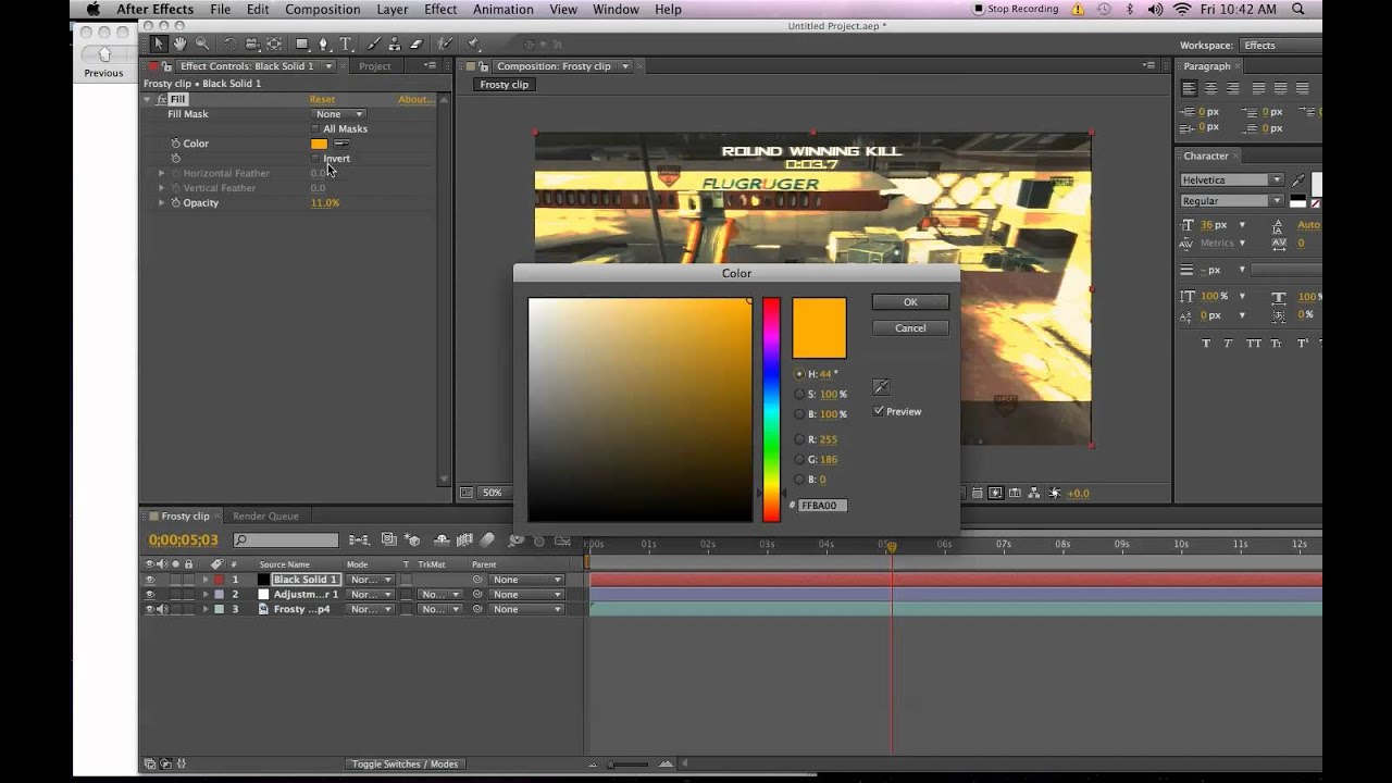 After Effects Tuturiol [1] | Color Correction - YouTube