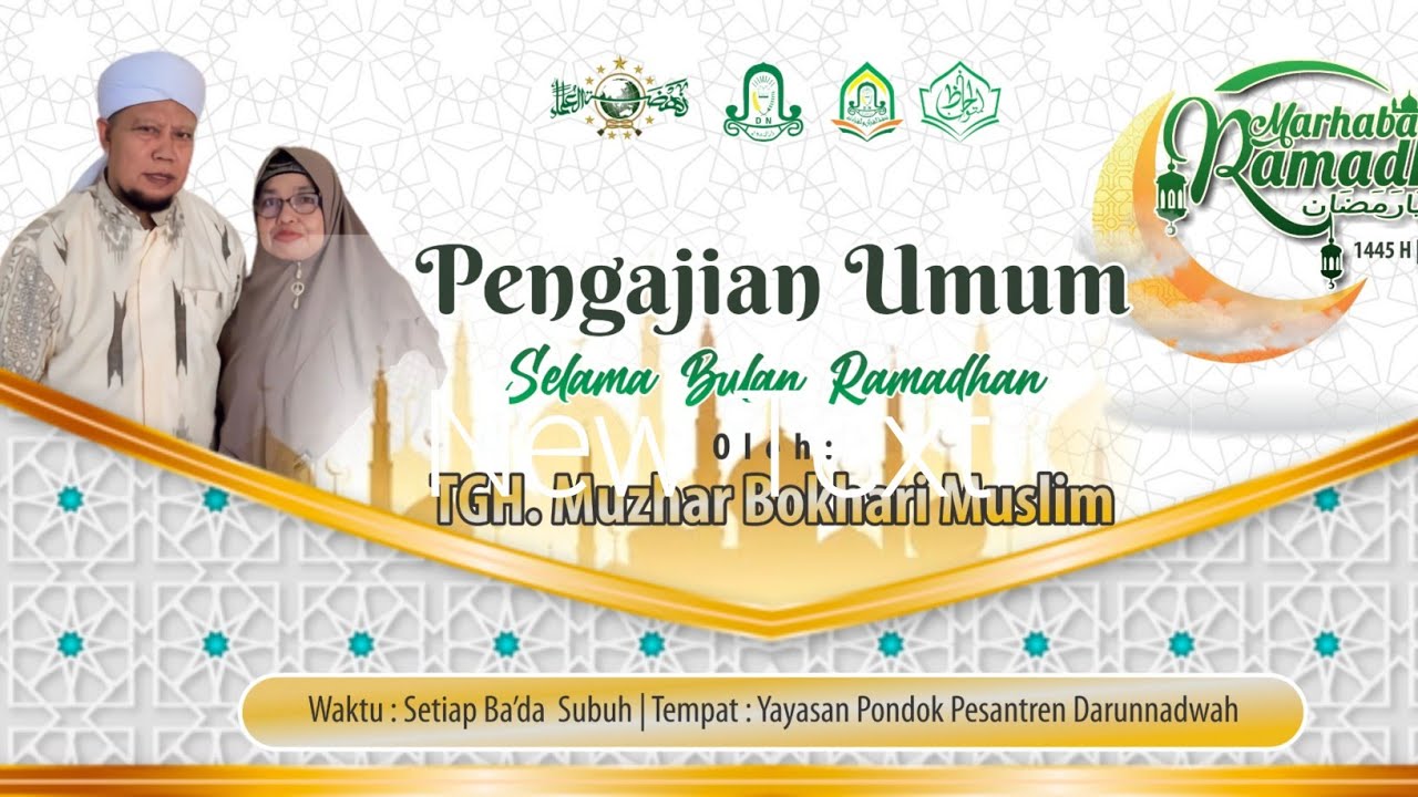 PENGAJIAN RUTIN SUBUH RAMADAN DENGAN PEMBAHASAN YANG MENARIK BERSAMA ...