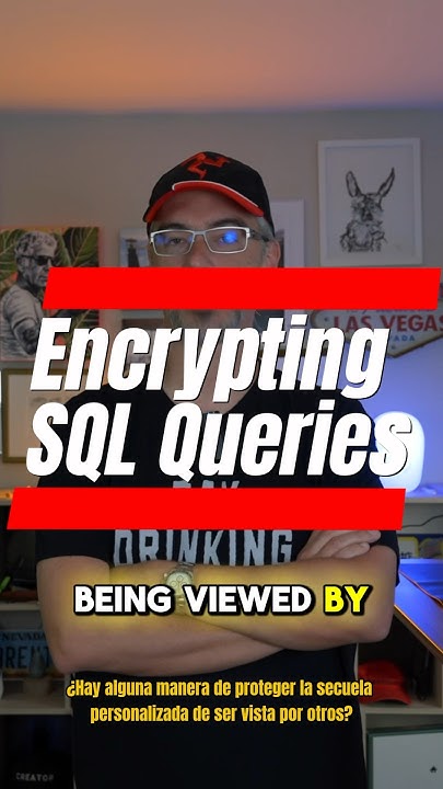 Encrypting SQL Queries - YouTube