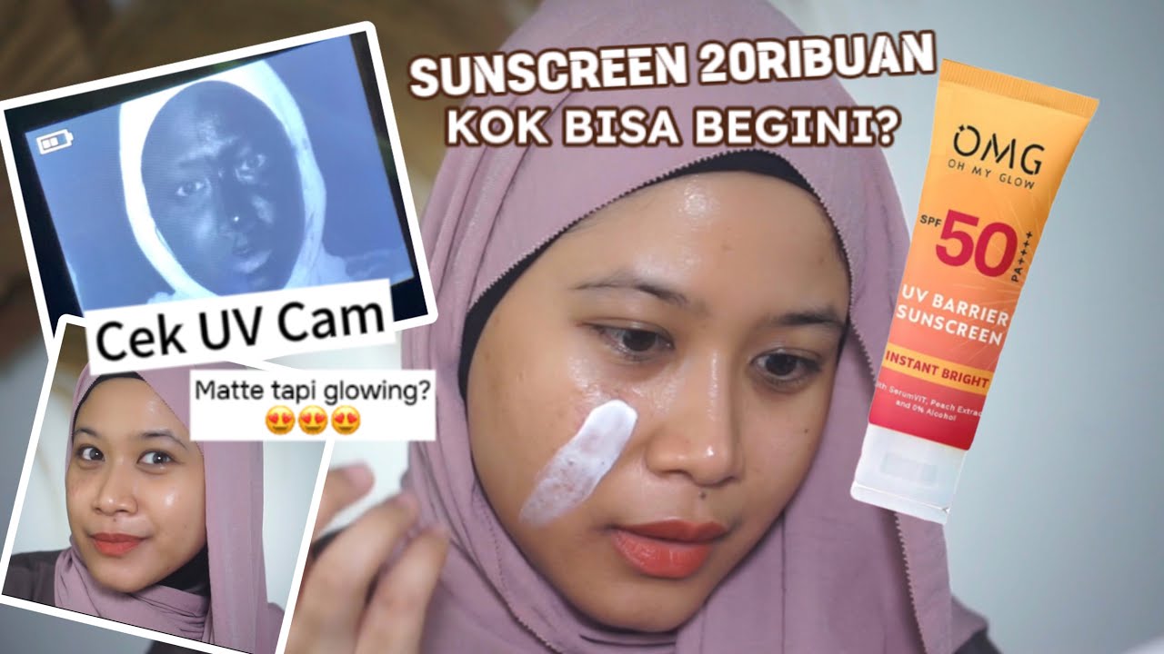 OMG UV BARRIER SUNSCREEN SPF 50 PA++++ REVIEW - YouTube