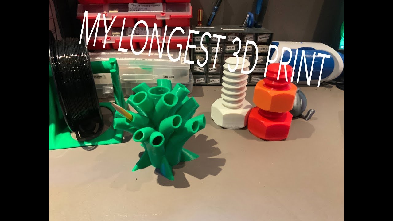 My Longest 3D Print EVER YouTube my-longest-3d-print-ever-youtube