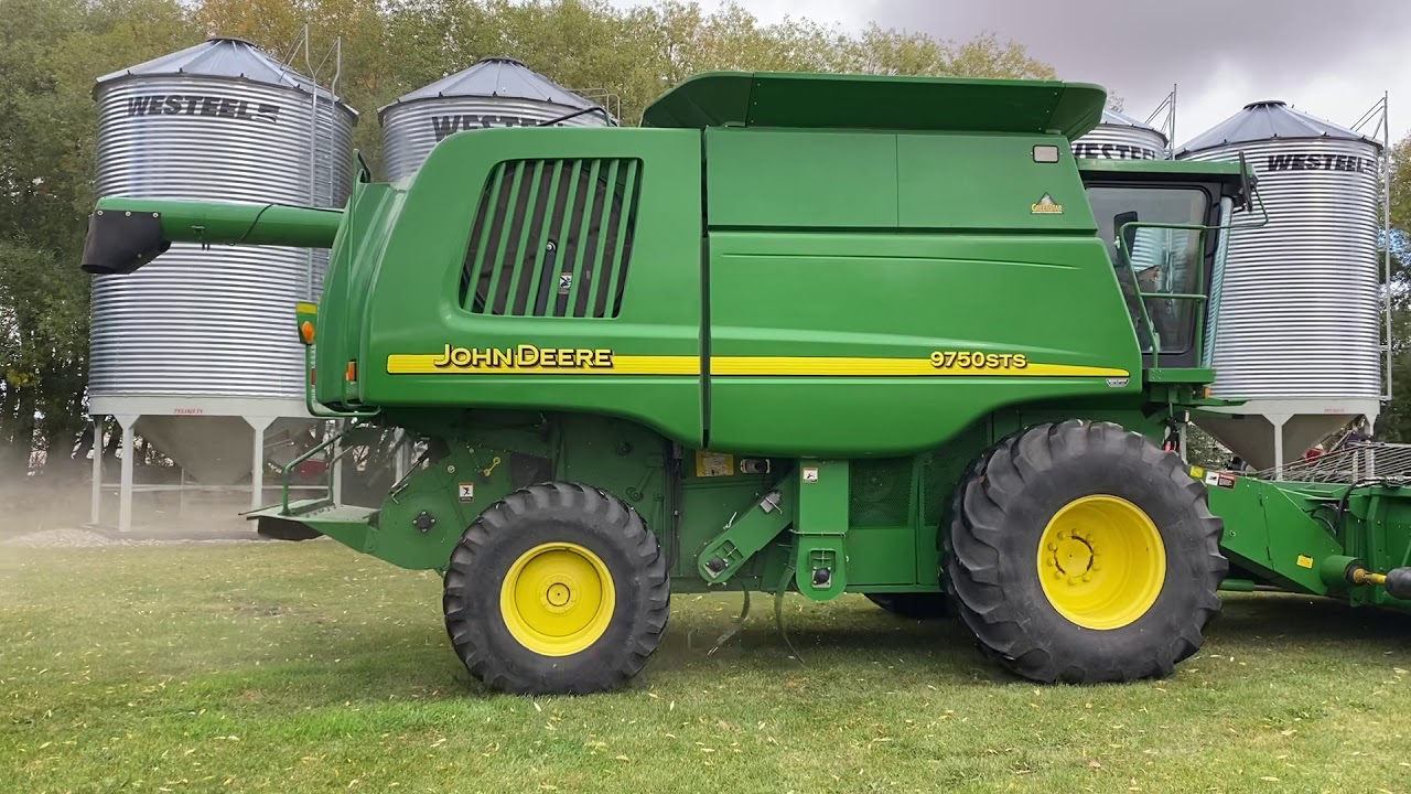 SOLD *2003 JD 9750 STS Combine - YouTube