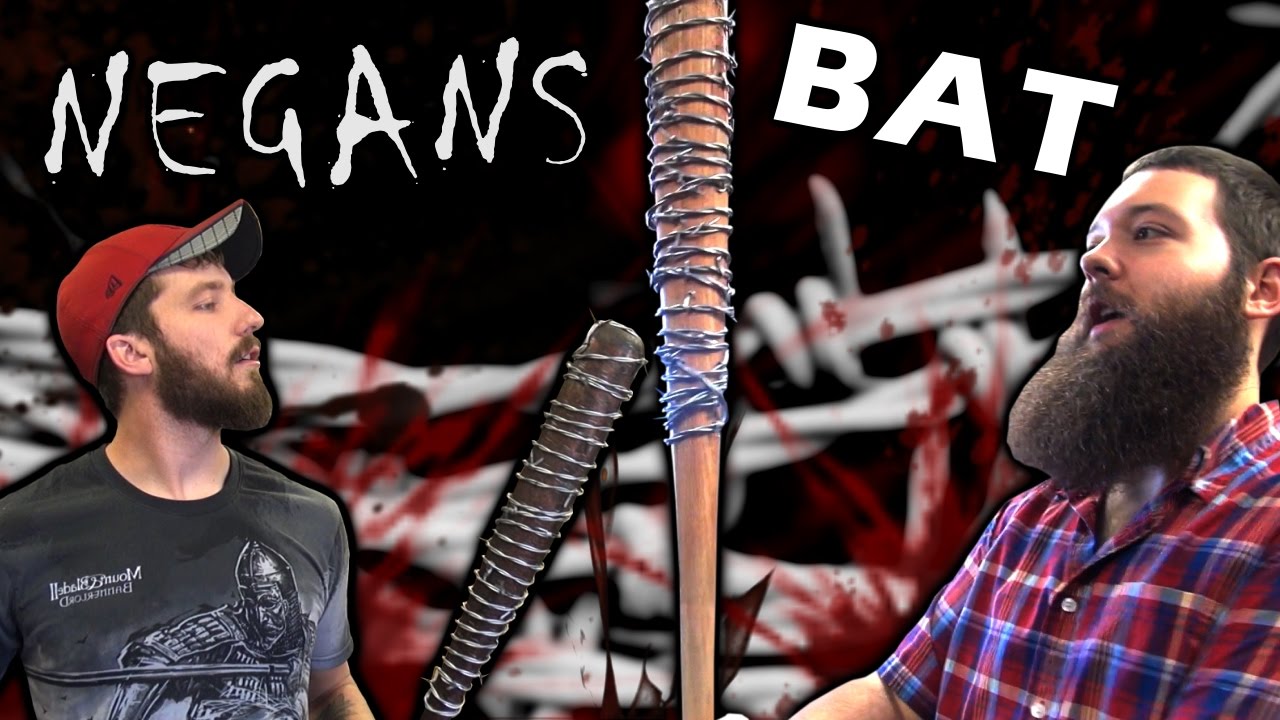 Building Negan's Bat - YouTube