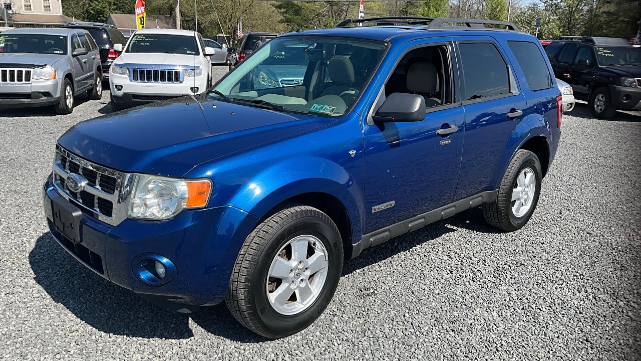 2008 Ford Escape XLT AWD V6 - YouTube