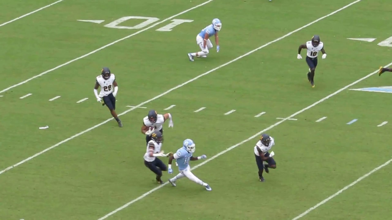 Brandon Harris makes UNC Debut - YouTube