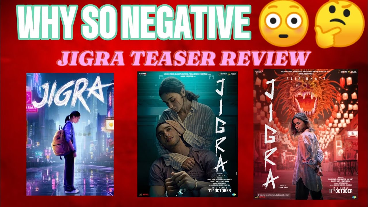 JIGRA TEASER TRAILER REVIEW | ALIA BHATT | VASAN BALA - YouTube