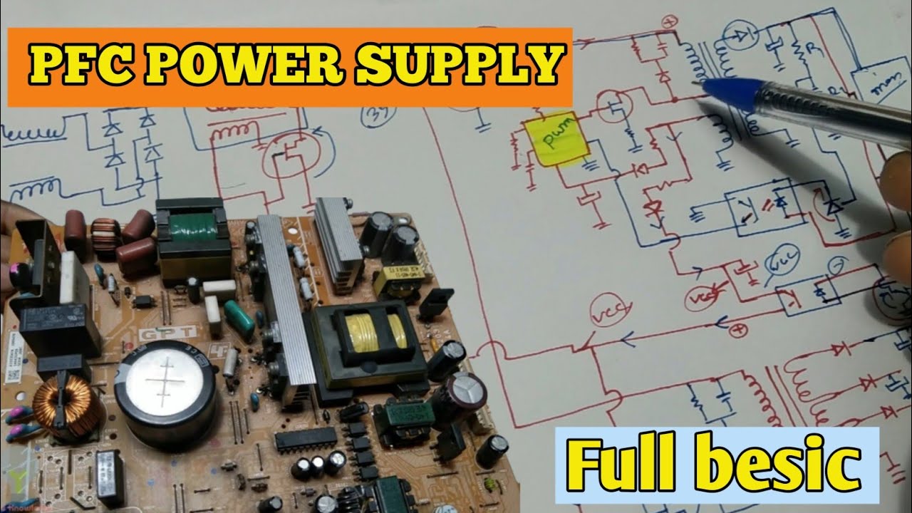 how to work pfc power supply in hindi - YouTube