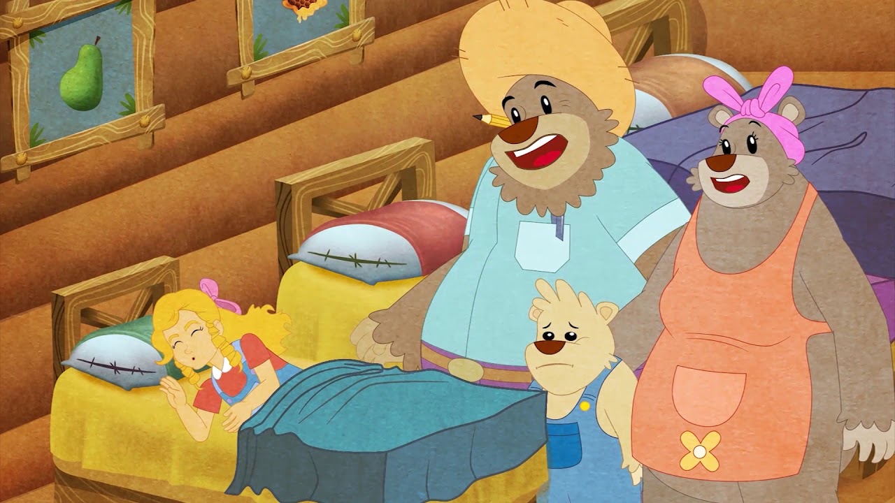 Złotowłosa i trzy Misie - Bajki i opowiadania dla dzieci - Polish Fairy ...