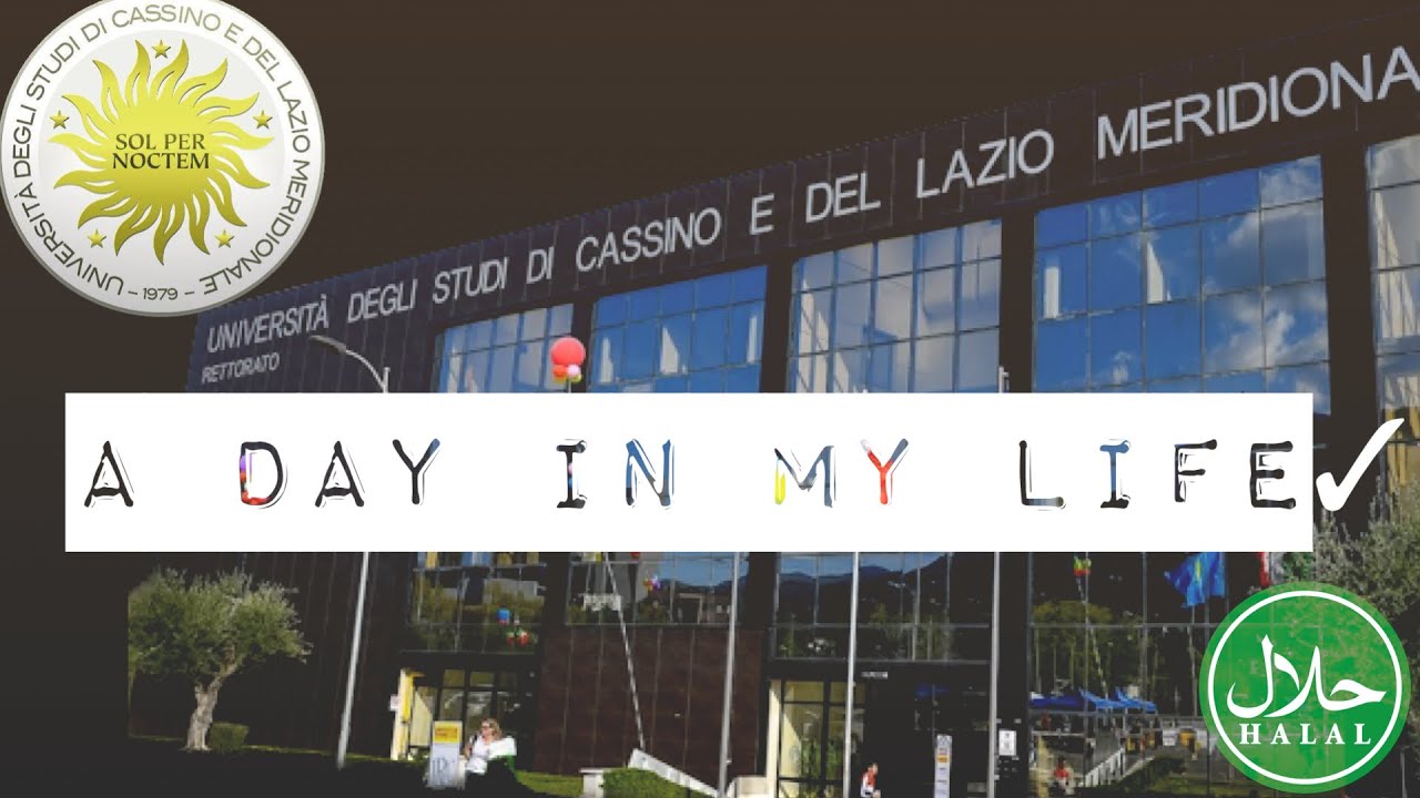 UNIVERSITY OF CASSINO, ITALY - Where to find halal food here - YouTube