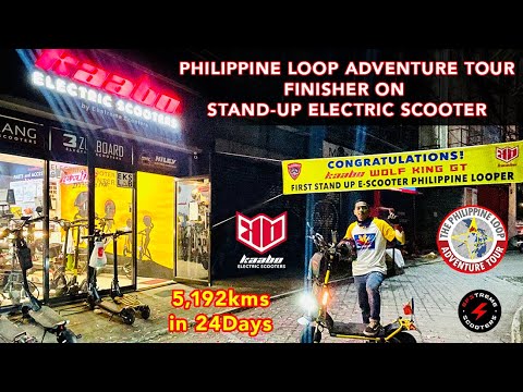 Philippine Loop on Electric Scooter - YouTube
