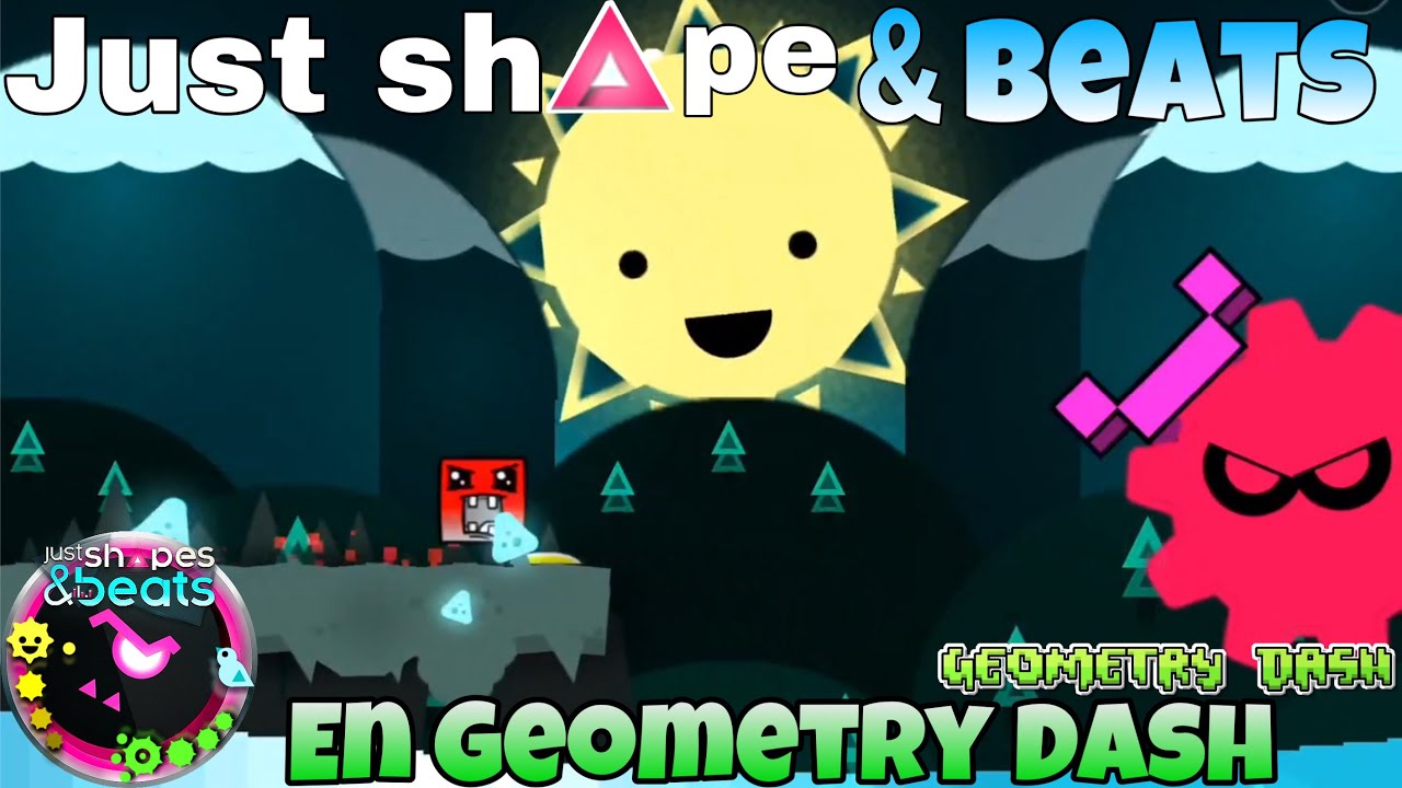 Just Shape and beats en Geometry Dash. - YouTube
