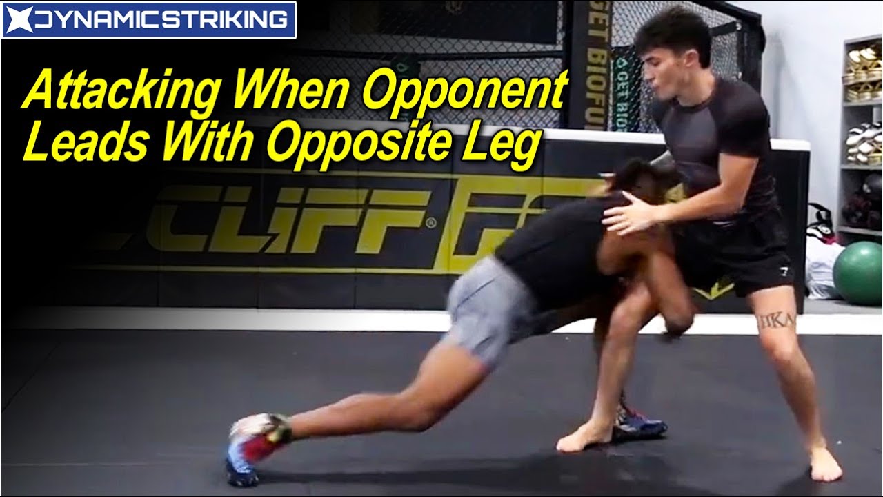 Attacking When Opponent Leads With Opposite Leg by Syndey Outlaw - YouTube