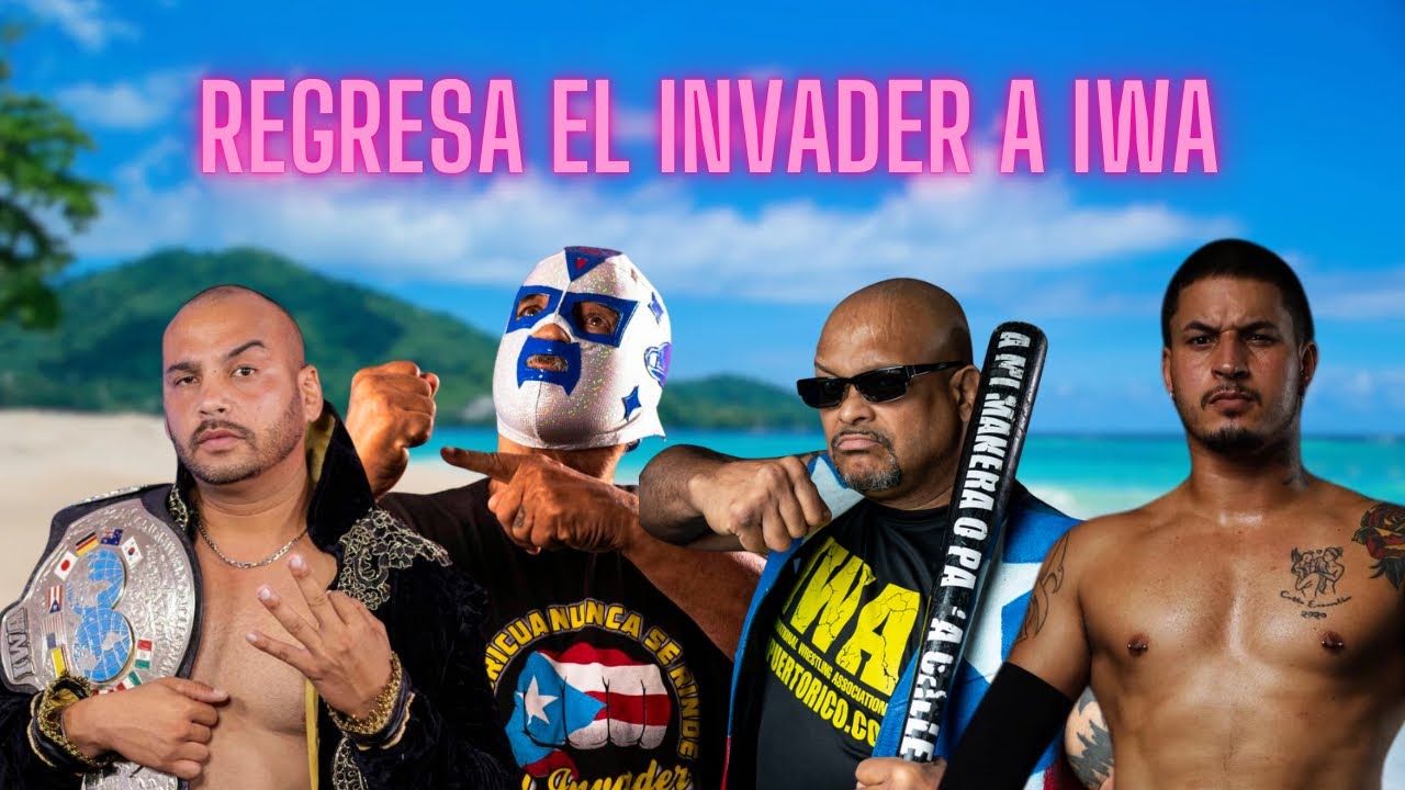 EL INVADER REGRESA A IWA COMO ARBITRO ESPECIAL DE PEDRO PORTILLO #iwa ...