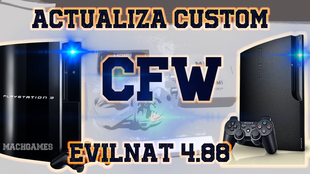 Actualiza CFW Evilnat 4.88 | Cambia el logo de inicio de Evilnat al ...