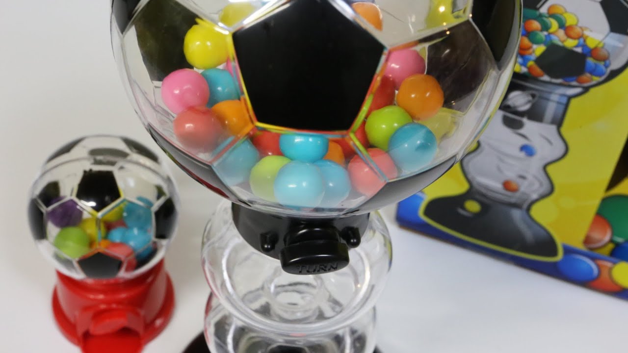 Football Gumball Machine - YouTube