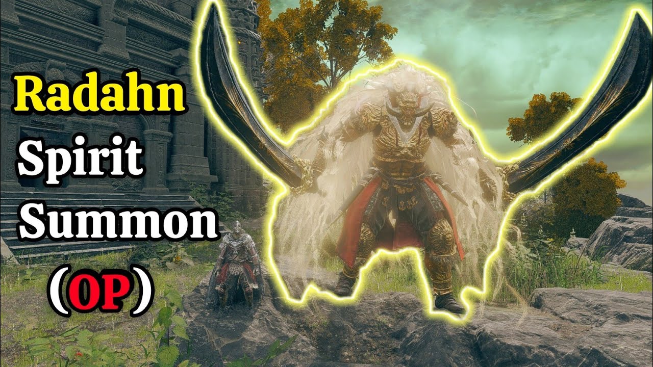 How Overpowered is Consort Radahn as spirit Summon +10 ? Elden Ring ...