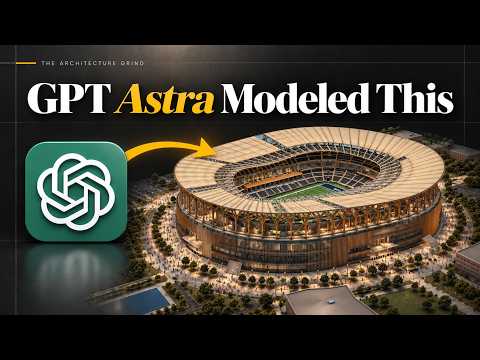GPT-6 Astra Can now build Architectural 3D models