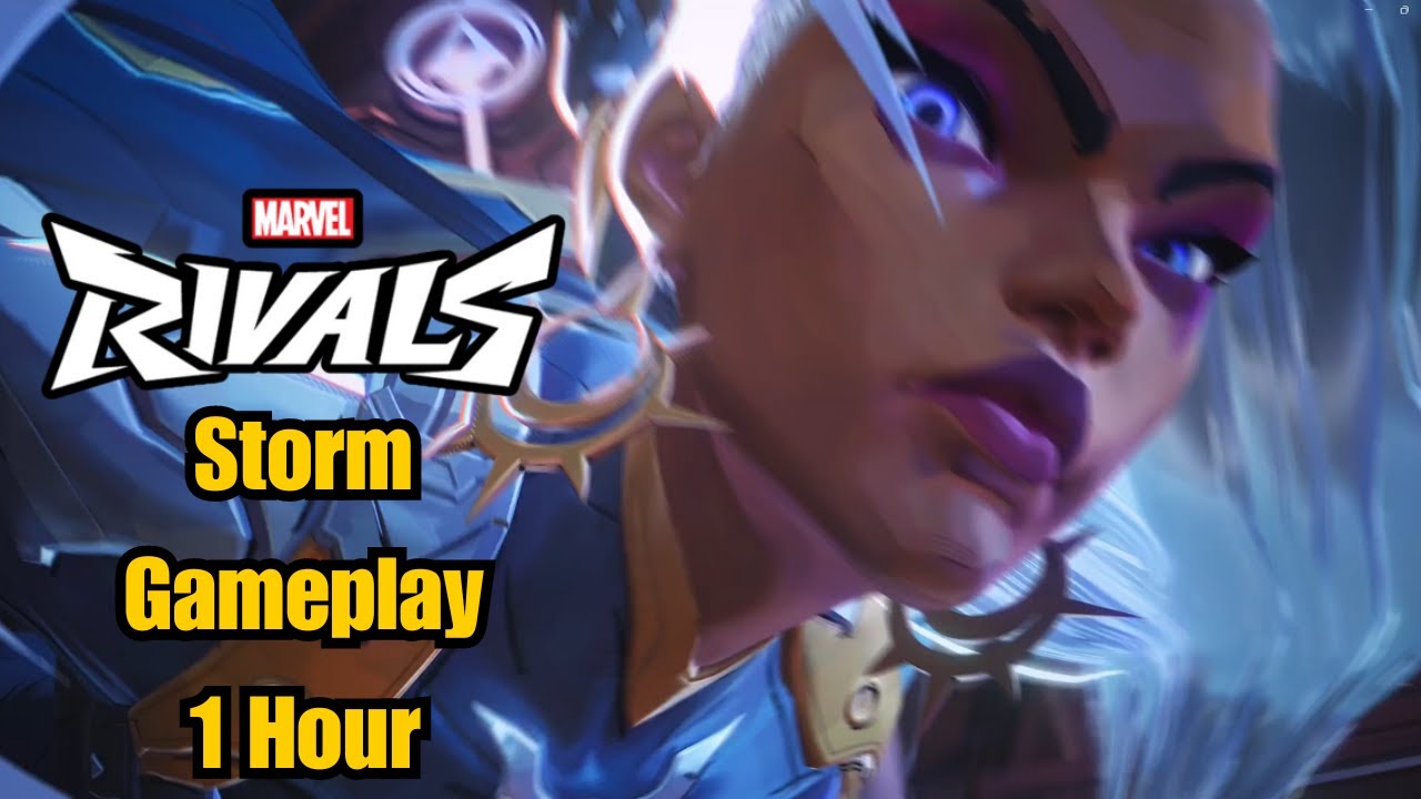 Storm 1 Hour of Gameplay | Marvel Rivals - YouTube