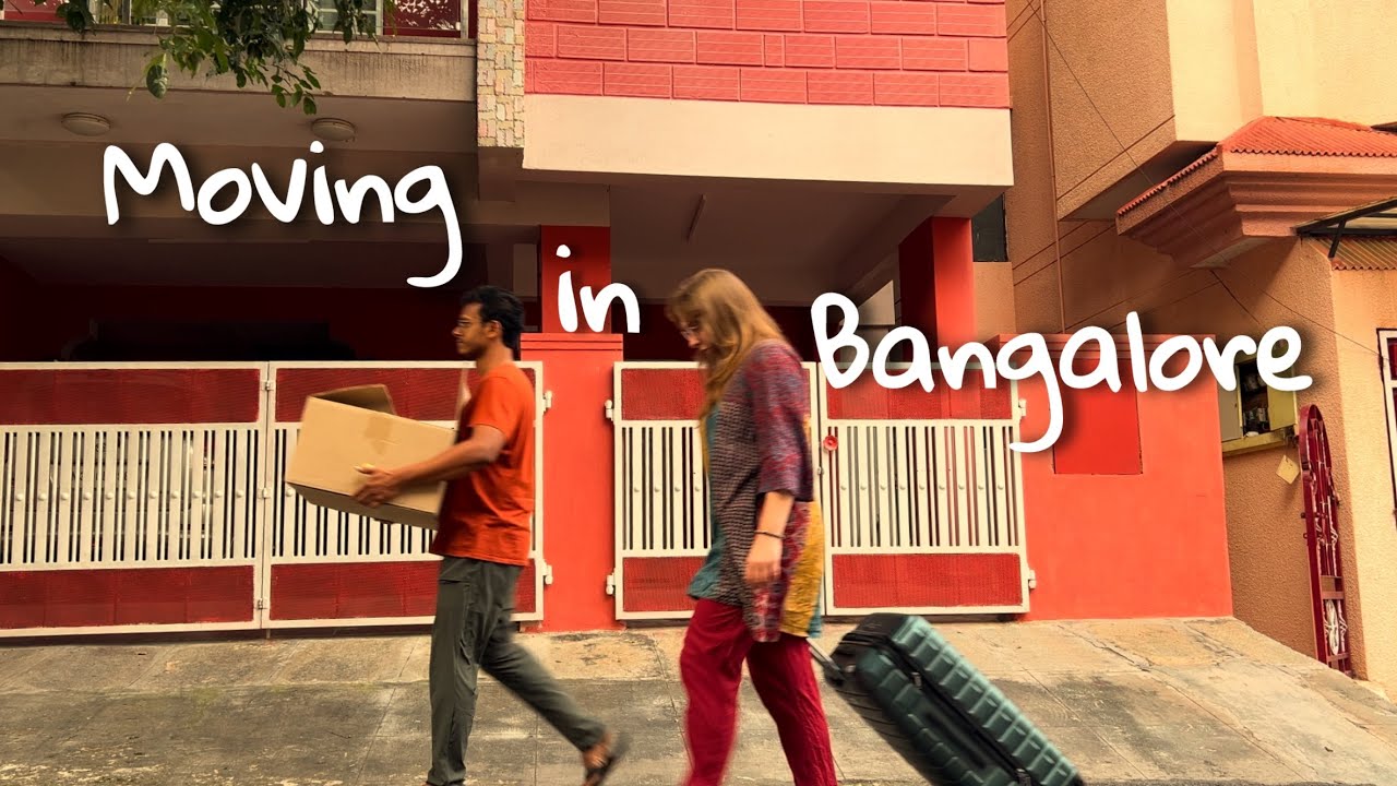 Moving Vlog in Bangalore, India | Indian American Couple - YouTube