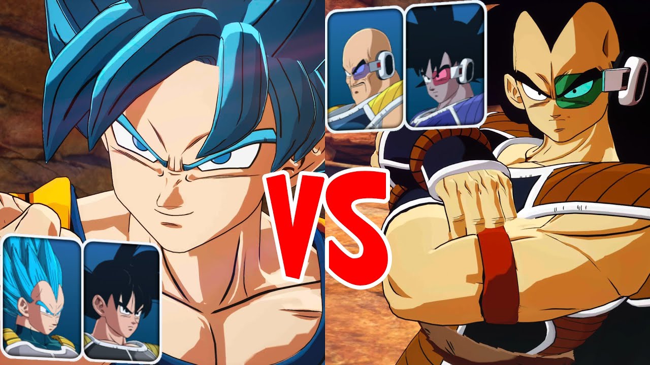 Sparking! Zero - Requested match: Goku SSJB/Vegeta SSJB/Bardack vs ...