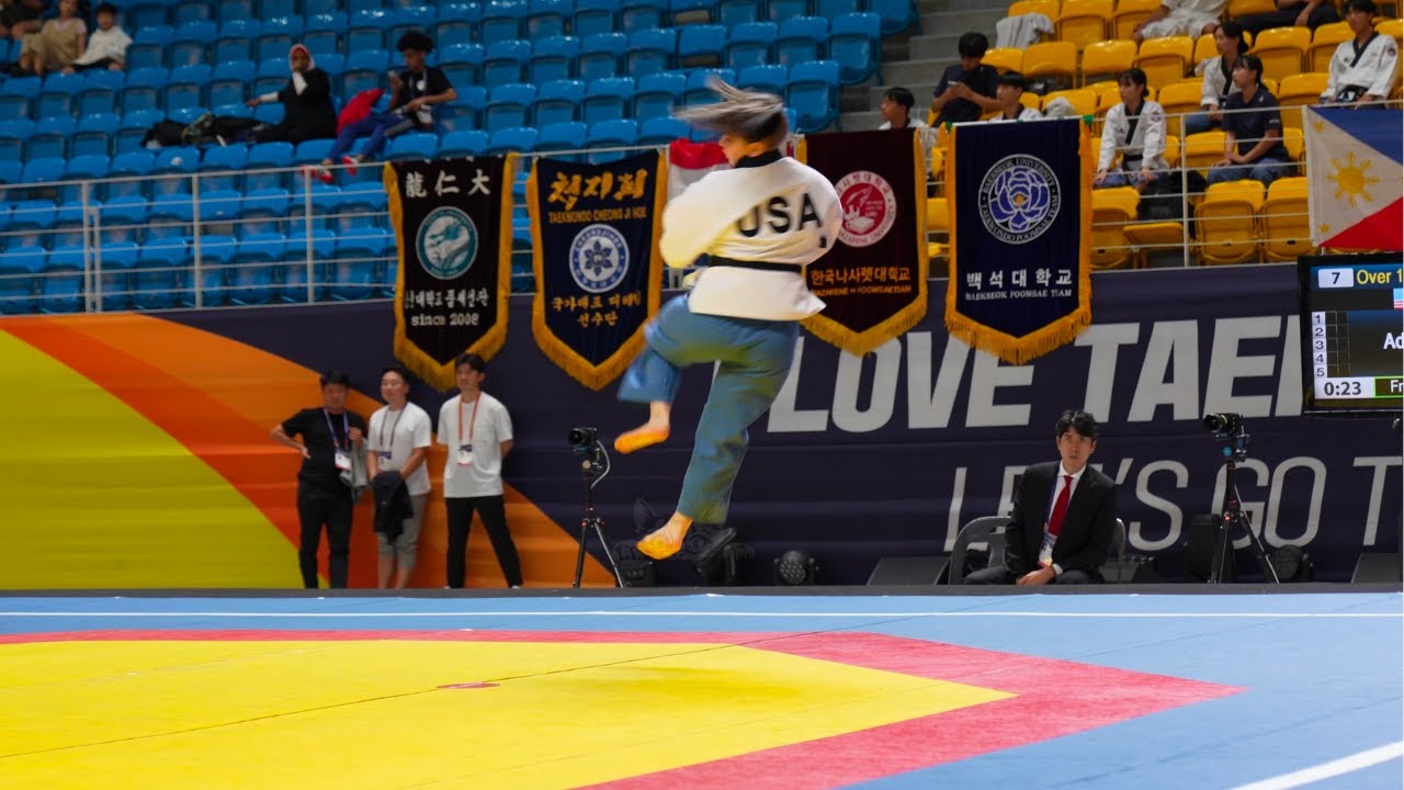 Gold Medalist 2023 Korea Open Freestyle Female Poomsae - YouTube