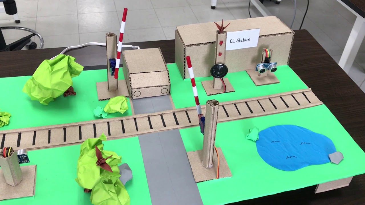 CE-KMITL Smart Train Alert System 2561 Circuits and Electronic - YouTube