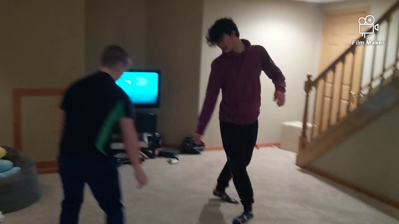 new years basement fight club - YouTube