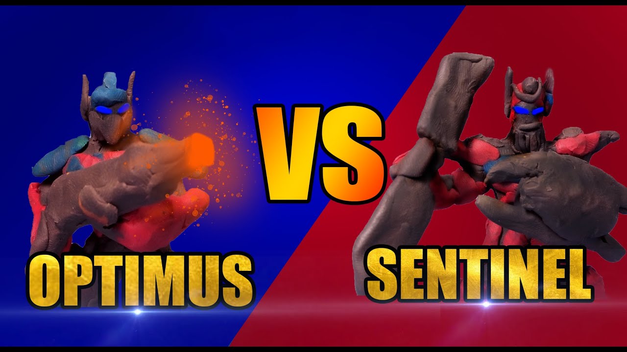 Optimus Prime vs Sentinel Prime | Transformers - Stop Motion - YouTube