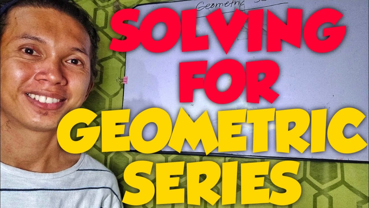 How to Solve Geometric Series | Sum to Infinity | Sum of Geometric ...