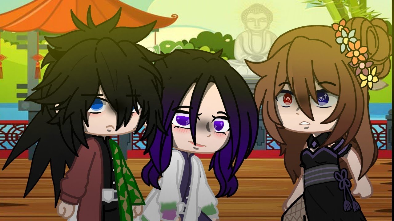 Anger percentage || Demon Slayer au || Giyuu and Shinobu - YouTube