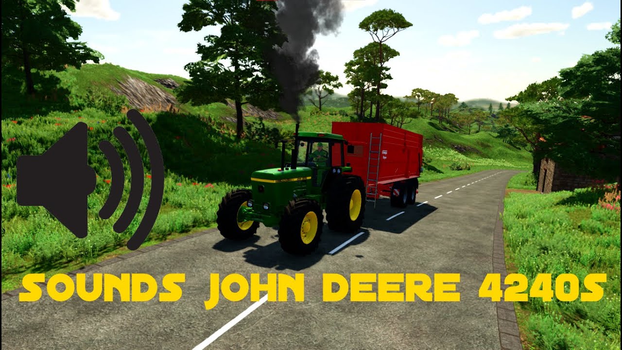 FS22 Pure Sound John Deere 4240s - YouTube