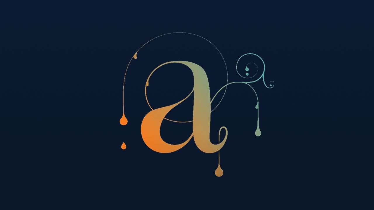 Design Exercise #31 - Use the width tool to create your Own Curvy ...